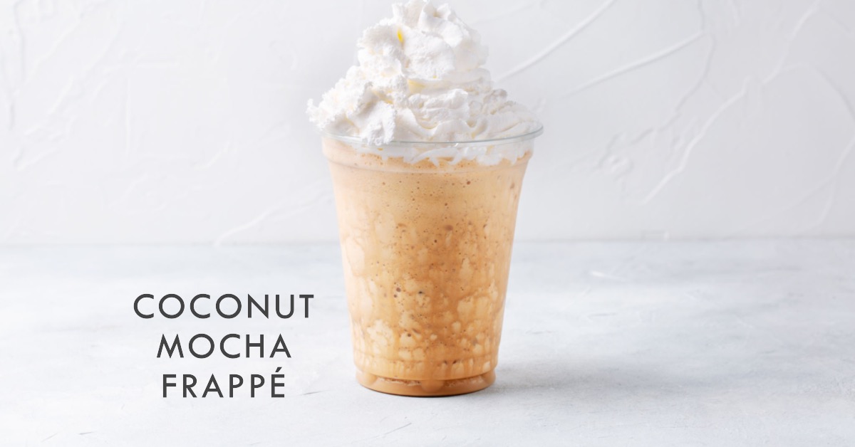 Coconut Mocha Frappé - Coffee Haze