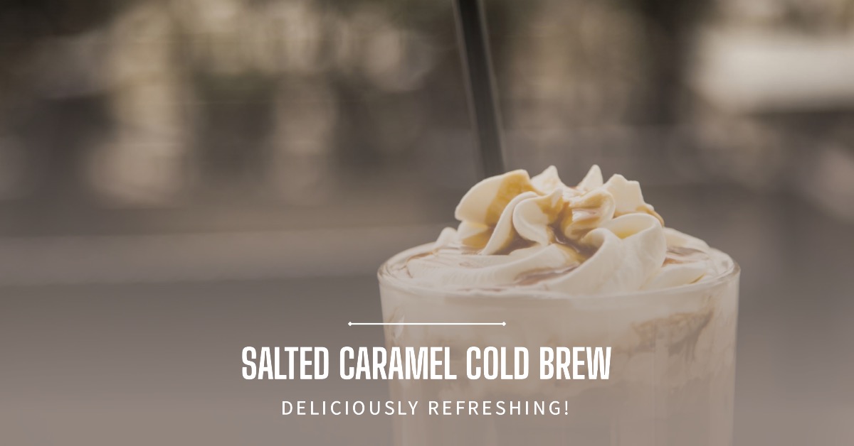 Salted Caramel Cold Brew Coffee Haze